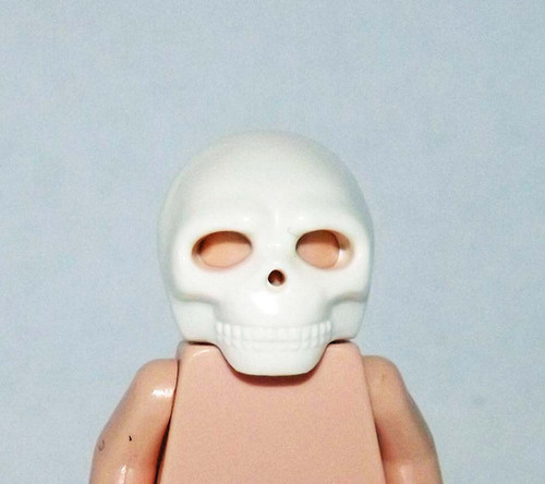 Skeleton Skull Head mask Minifigure head DIY | minifigureoutlet