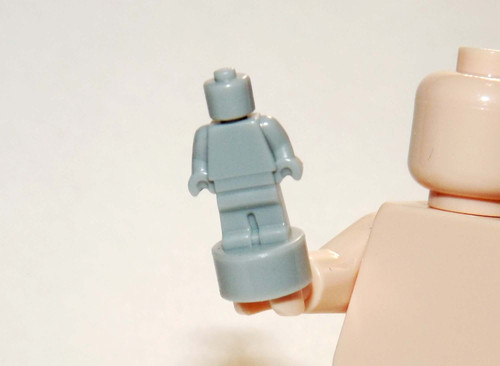 Light Grey mini statue Minifigure | minifigureoutlet