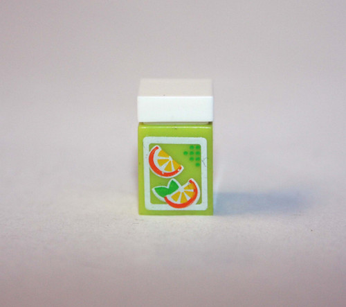 Orange Juice Carton drink box DIY piece for minifigure | minifigureoutlet