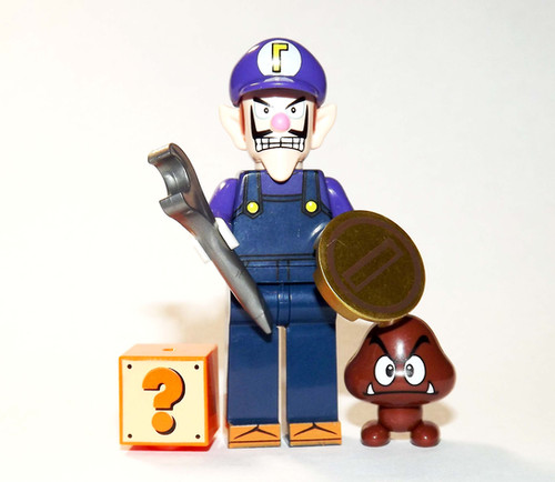 Waliugi Deluxe The Super Mario Bros. Movie Minifigure | minifigureoutlet