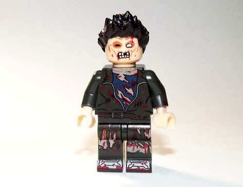 One Eyed Zombie Horror Movie Minifigure | minifigureoutlet