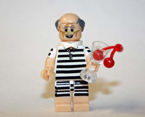 Alfred Pennyworth swim suit Batman Minifigure | minifigureoutlet