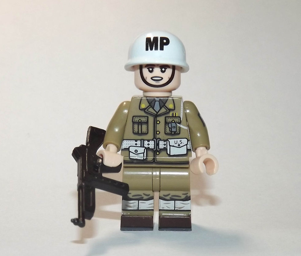 MP Military Police US GI American Army WW2 Minifigure | minifigureoutlet