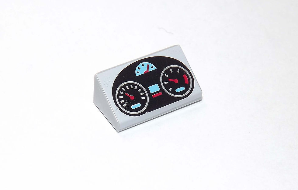 speedometer Grey Blue Car Vehicle Control Panel 2X1 piece ...
