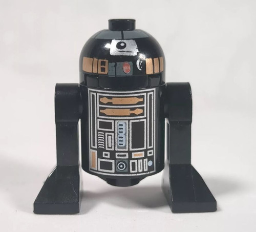 Black Astromech R2 droid Star Wars Droid Minifigure | minifigureoutlet