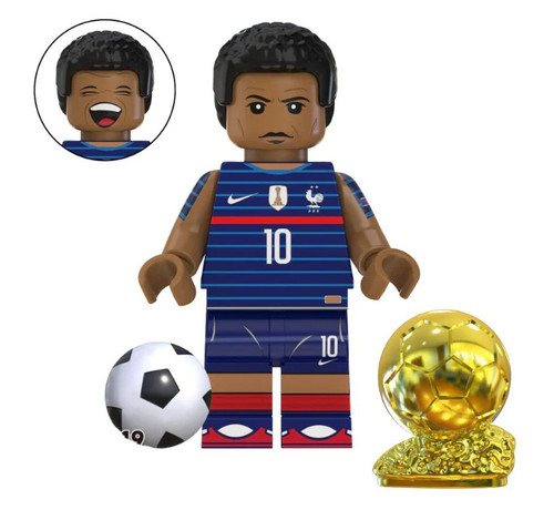 Kylian Mbappé Soccer player World Cup Minifigure | minifigureoutlet