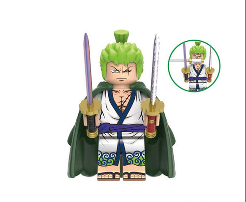 Roronoa Zoro One Piece Cartoon TV Show Anime Minifigure | minifigureoutlet