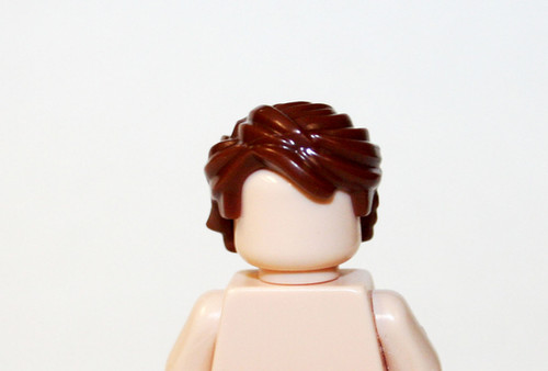Brown Styled Male hair piece for Minifigure | minifigureoutlet