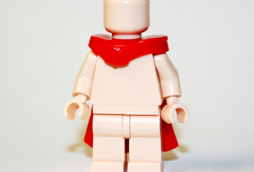 Red Roman Style Cape for minifigure | minifigureoutlet