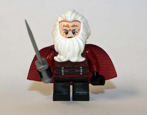 Balin Dwarf LOTR Lord of the Rings Hobbit Minifigure | minifigureoutlet