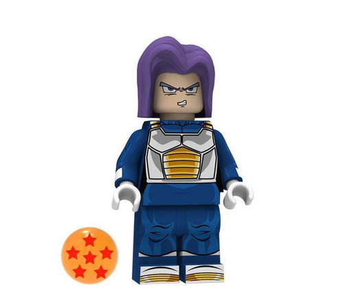 Trunk Purple Dragon Ball Super Z Minifigure | minifigureoutlet