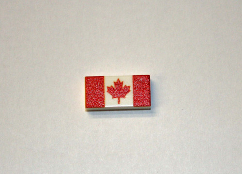 Canadian Flag Canada construction piece | minifigureoutlet
