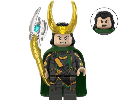 Loki TV Show Green Cape Season 3 Minifigure | minifigureoutlet