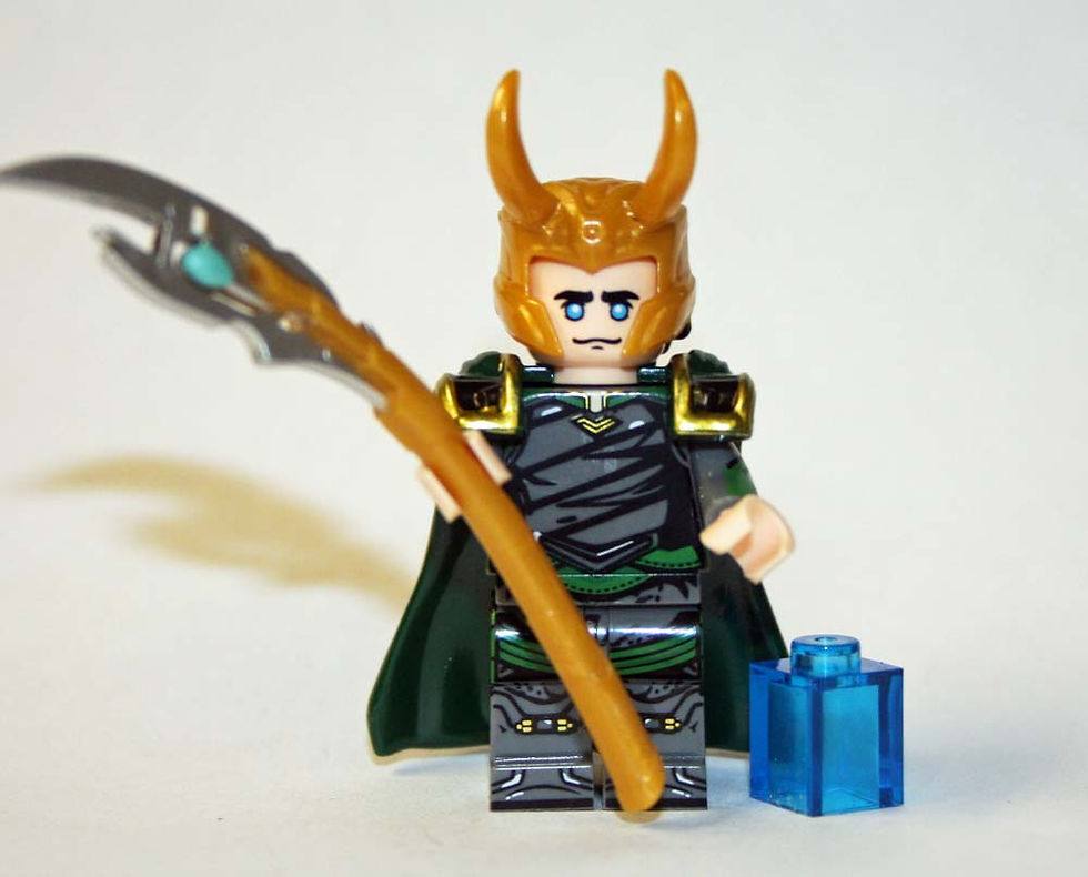 Loki with cube TV Show Minifigure | minifigureoutlet