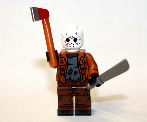Jason Bloody Mask Friday the 13th Monster Horror Minifigure ...