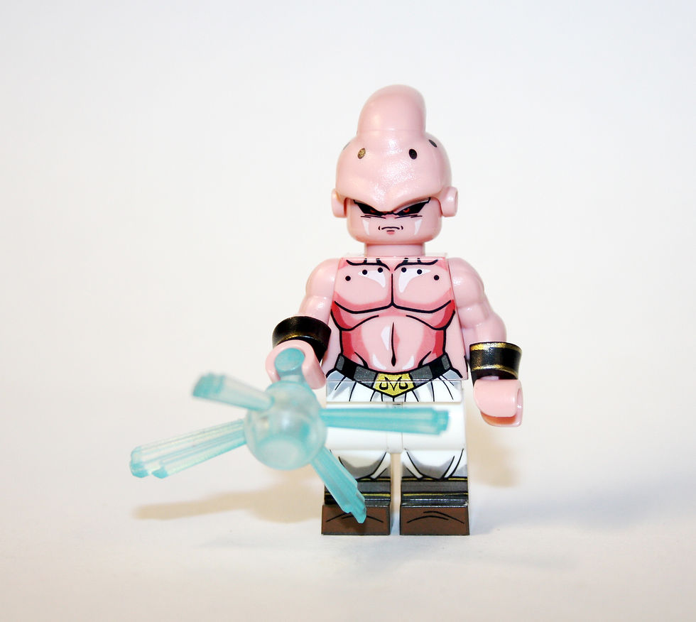 Majin Buu Dragon Ball Super Z blue weapon Minifigure | minifigureoutlet