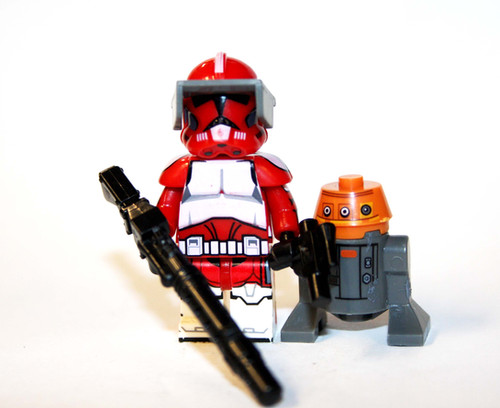 Commander Fox Phase 2 Chopper droid Star Wars Minifigure | minifigureoutlet