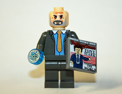 Obadiah Stane Iron Monger Iron-Man Movie Avengers Minifigure ...