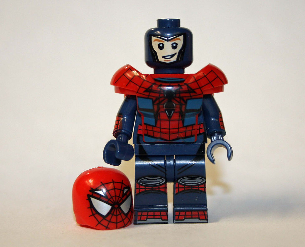 Spider-man Aaron Aikman Armor Minifigure | minifigureoutlet
