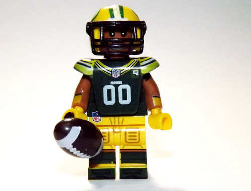 Green Bay Packers NFL Football Player Minifigure | minifigureoutlet