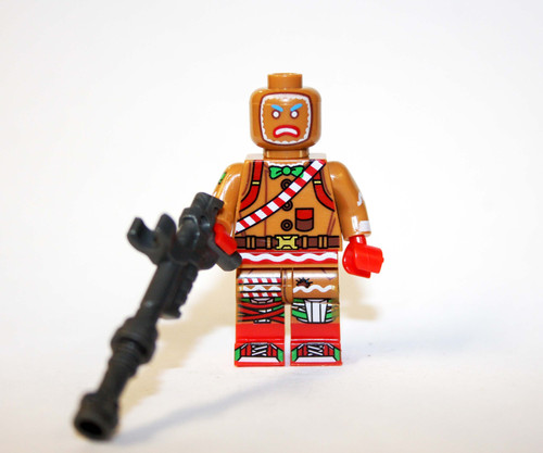 Gingerbread man Christmas fortnite merry marauder Minifigure ...