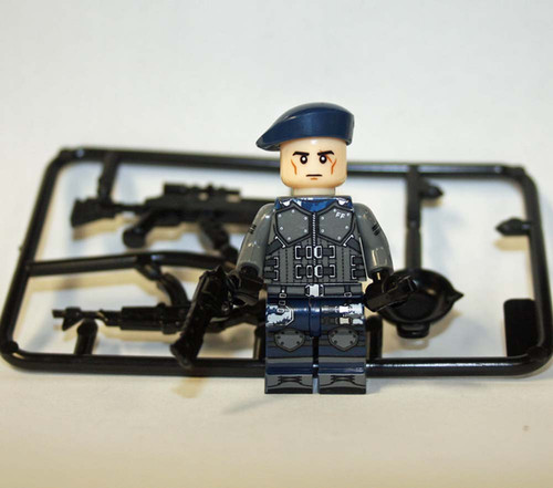 Commando soldier Miguel Free Fire Video Game Minifigure | minifigureoutlet