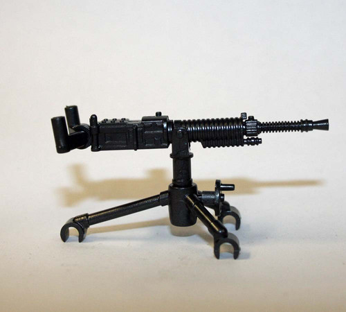 Belt Fed Machine Gun on tripod Weapon military Gun B - Army War ...