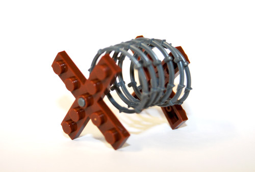 Barbed Wire Military Razor Wire DIY set | minifigureoutlet