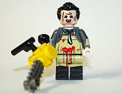 Leatherface Deluxe Horror Movie Minifigure | minifigureoutlet