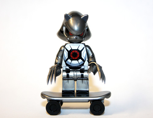 Metal Sonic Super Sonic the Hedgehog 3 Movie Minifigure | minifigureoutlet