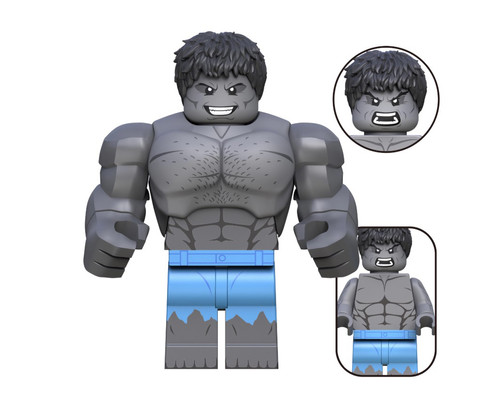 Hulk Grey Captain America Brave New World Minifigure | minifigureoutlet