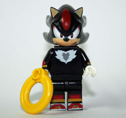 Shadow from Sonic the Hedgehog movie Minifigure | minifigureoutlet