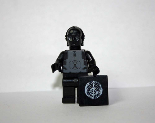 Black C3PO Protocol Droid Star Wars Minifigures | minifigureoutlet