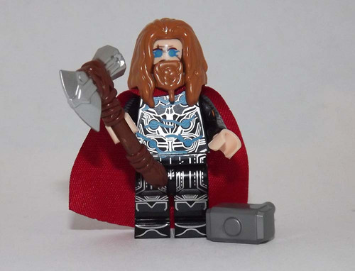 Thor End Game Lightning Movie Minifigure | minifigureoutlet