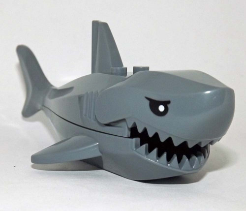Shark Grey animal Fish minifigure | minifigureoutlet