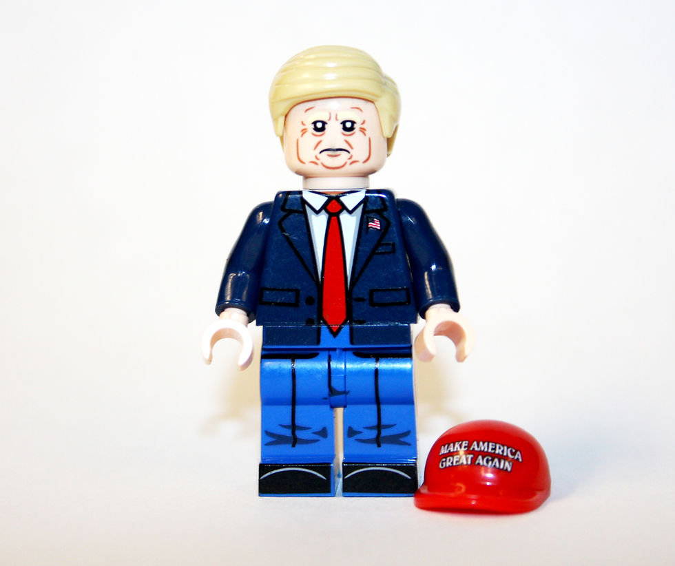 President Donald Trump MAGA Minifigure | minifigureoutlet