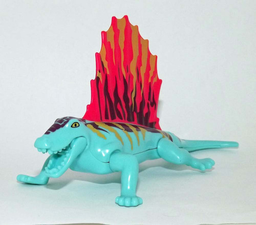 dimetrodon Lizard blue Jurassic World dinosaur minifigure ...