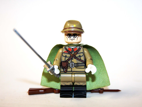 Japanese Army WW2 Officer Minifigure | minifigureoutlet