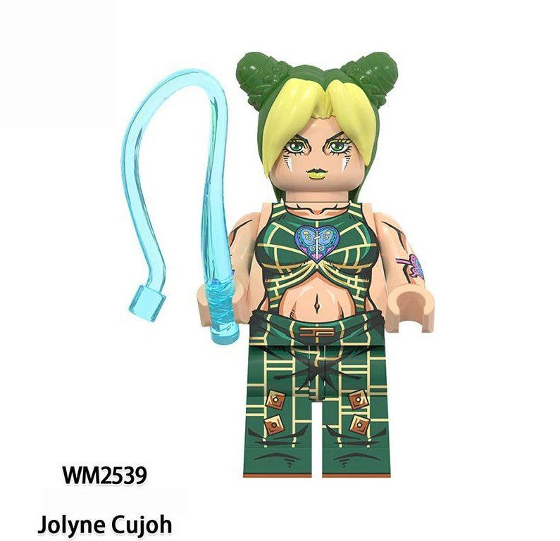 Jolyne Cujoh JoJo's Bizarre Adventure Cartoon Anime Minifigure ...