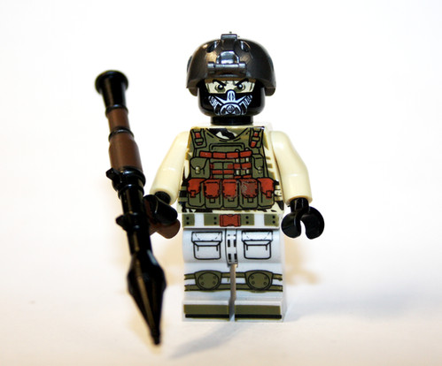Soldier With RPG Minifigure | minifigureoutlet