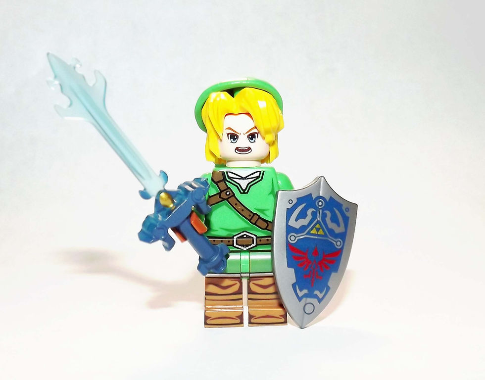 Link Legend of Zelda V2 Nintendo Game Minifigure | minifigureoutlet