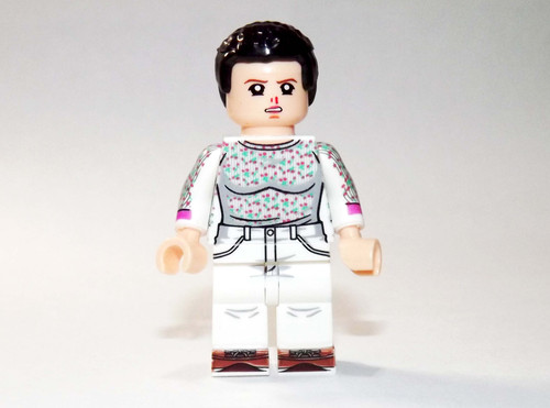 Eleven Stranger Things Netflix TV Show S4 V2 Minifigure | minifigureoutlet