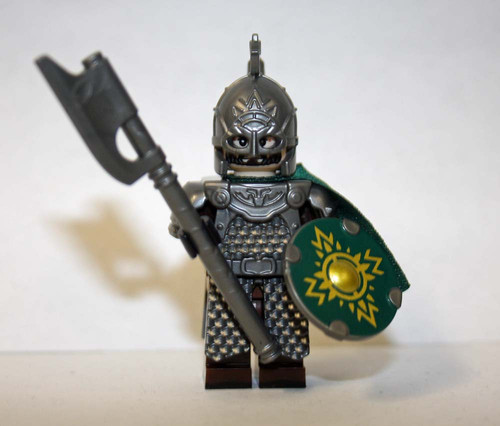 Rohan Knight with Pike soldier Castle army LOTR Hobbit Minifigure ...