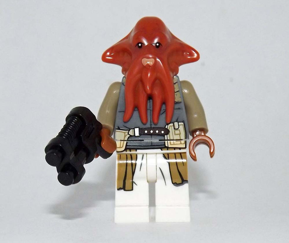 Quarren Squid soldier Star Wars Minifigure | minifigureoutlet