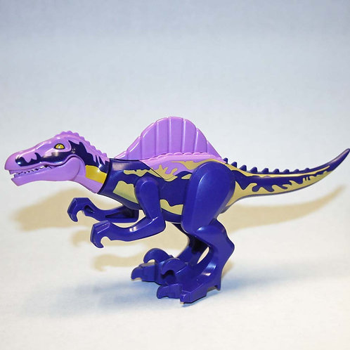 Spinosaurus Purple Dinosaur Jurassic World minifigure | minifigureoutlet
