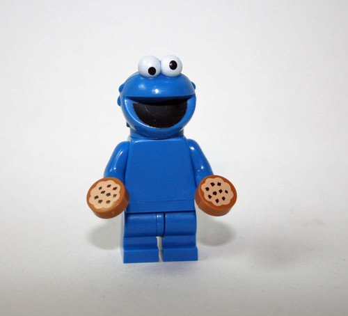 Cookie Monster Sesame Street Kids TV Show Cartoon Minifigure ...