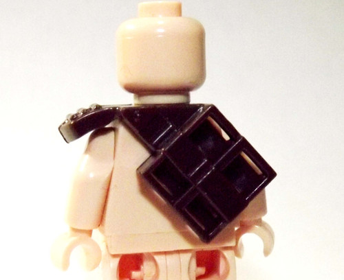 Side Worn Double Sword Scabbard rig for minifigure | minifigureoutlet