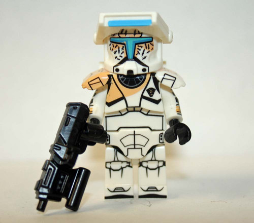 Commander Gregor Clone Star Wars Minifigure | minifigureoutlet