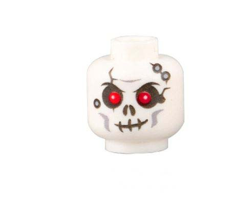 Franken Skeleton Skull Head Minifigure head DIY (style) | minifigureoutlet
