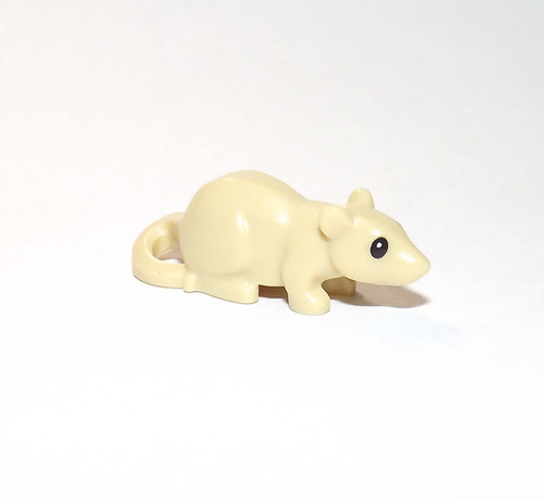 Rat Mouse Tan Animal minifigure | minifigureoutlet